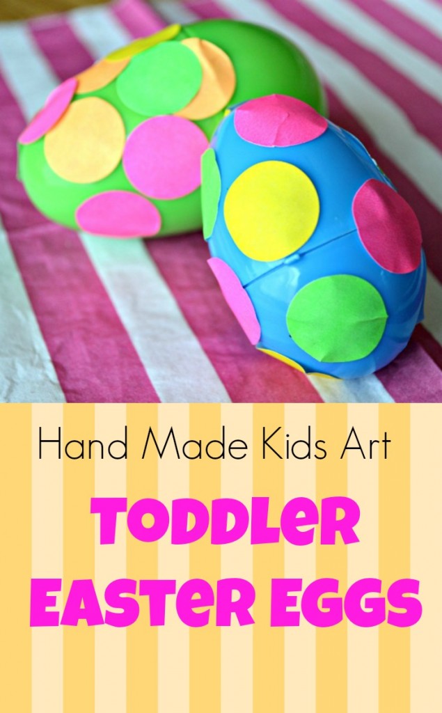 Non-Messy Easter Egg Craft with Toddlers - Innovation Kids Lab