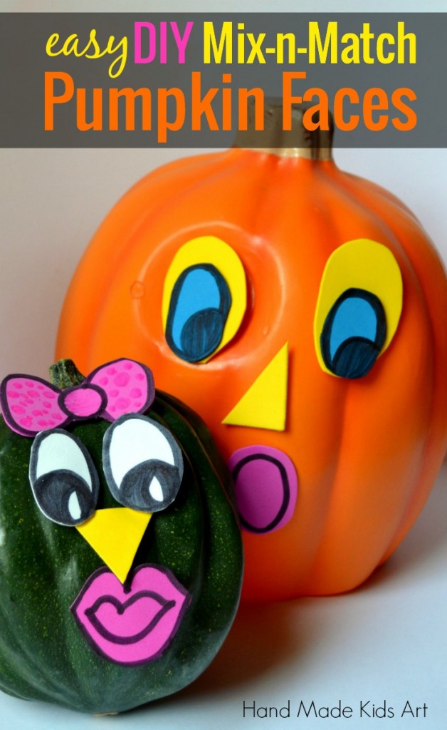 DIY: Mix-n-Match Pumpkin Faces - Innovation Kids Lab