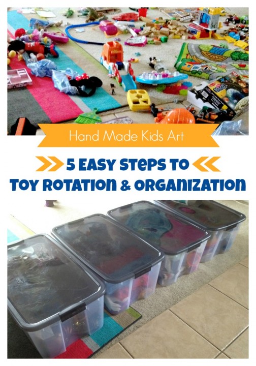 5 Easy Steps to Toy Rotation and Organization - Innovation Kids Lab