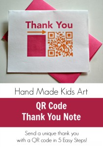 QR Code Thank you Card - Innovation Kids Lab