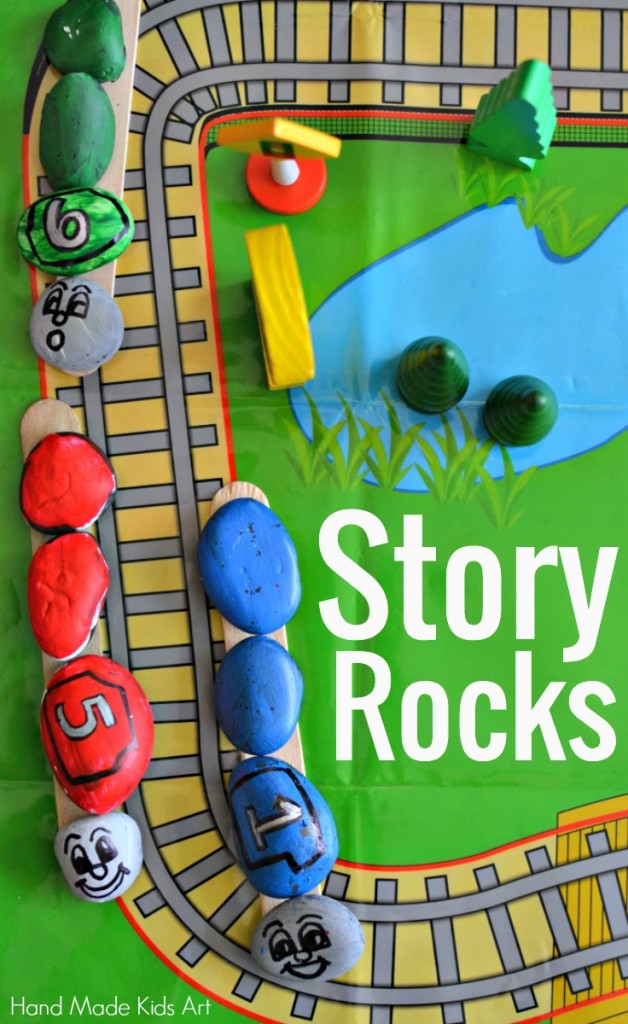 Painted Story Rocks - Innovation Kids Lab