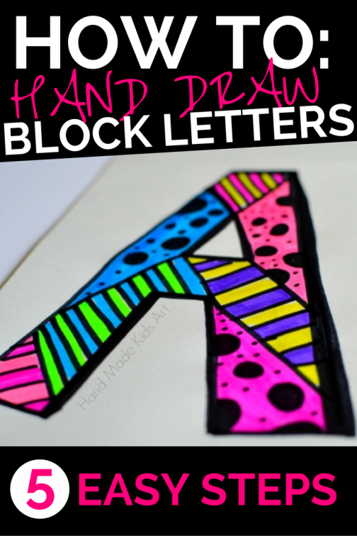 Block Letters in 5 Easy Steps