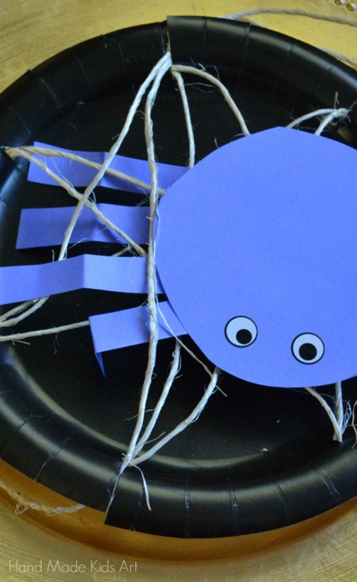 Easy Spider Halloween Craft for Kids - Innovation Kids Lab