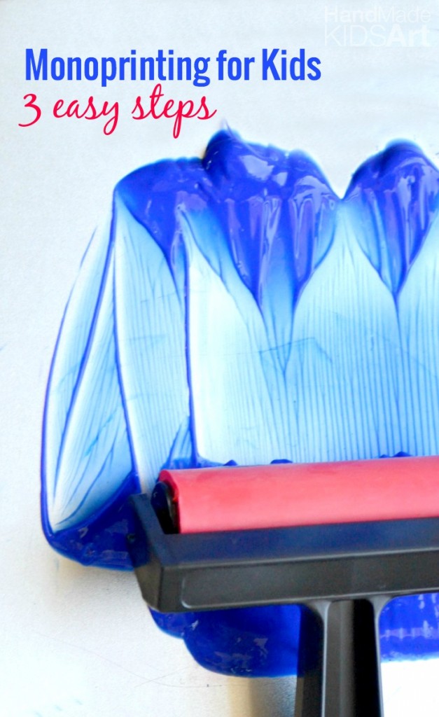 Monoprinting for Kids in 3 Easy Steps - Innovation Kids Lab