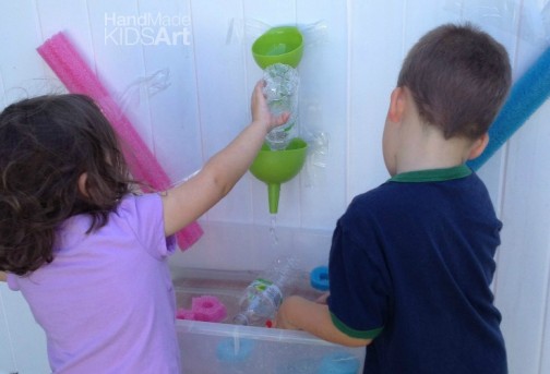 Easiest DIY Kid-Made Water Wall - Innovation Kids Lab