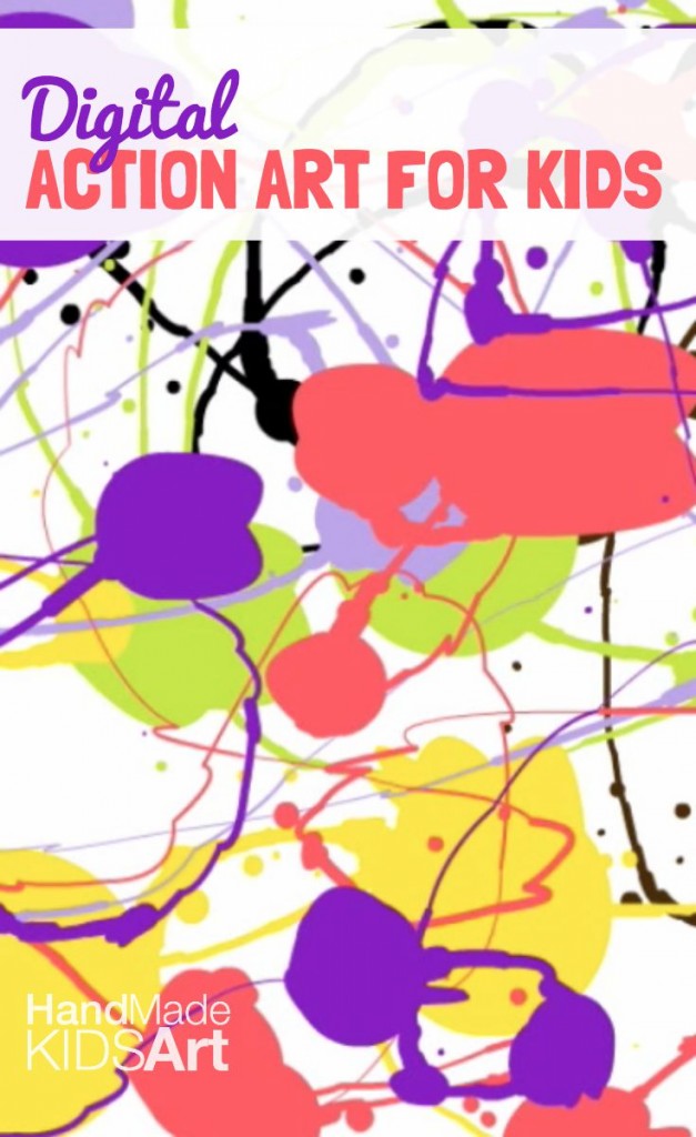 The Easiest No-Mess Way to Action Paint - Innovation Kids Lab
