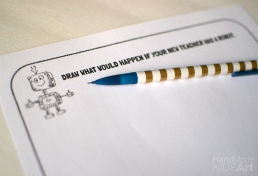 Back to School Creative Drawing Idea for Kids - Innovation Kids Lab