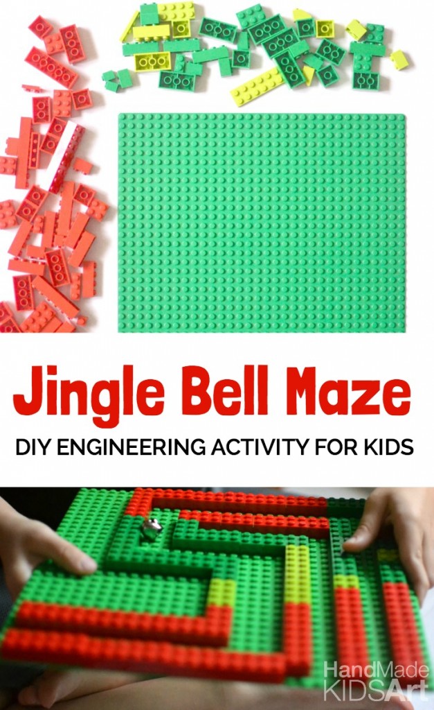 Jingle Bell Lego Maze: A STEAM Activity for Kids - Innovation Kids Lab