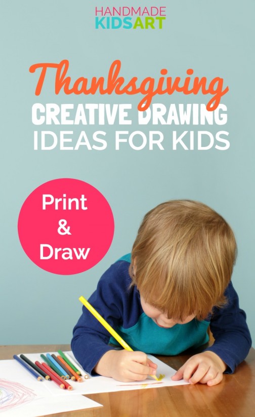 Thanksgiving Drawing Ideas for kids - Innovation Kids Lab