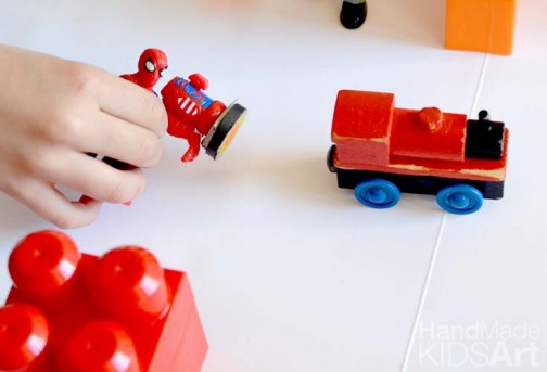A Magnetic Superhero STEM Challenge for Kids - Innovation Kids Lab