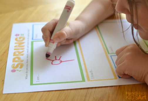 Explore Spring Time Using Your 5 Senses - Innovation Kids Lab