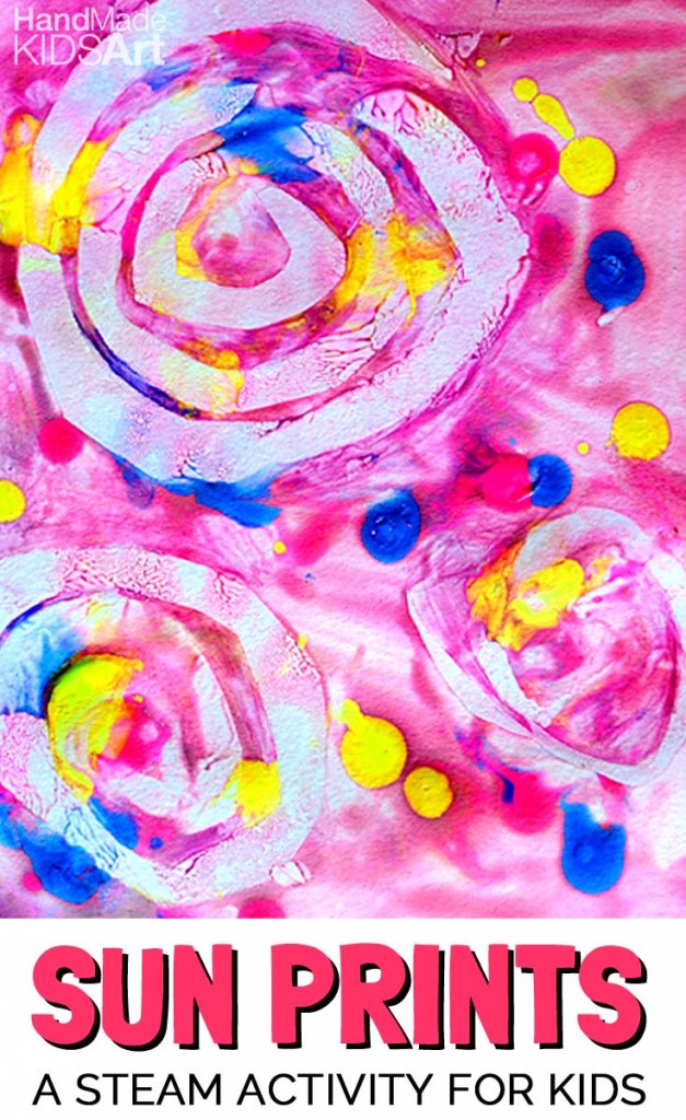 Explore Diffusion with Watercolor Sunprints - Innovation Kids Lab