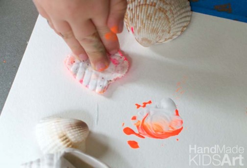 Seashell Painting - Innovation Kids Lab