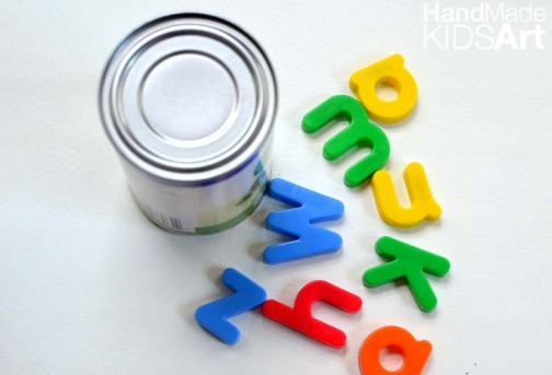 5 Days of Preschool STEM Fun with Magnetic Letters - Innovation Kids Lab
