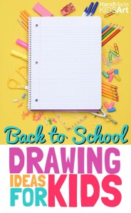 7 Creative Back to School Drawing Ideas for Kids - Innovation Kids Lab