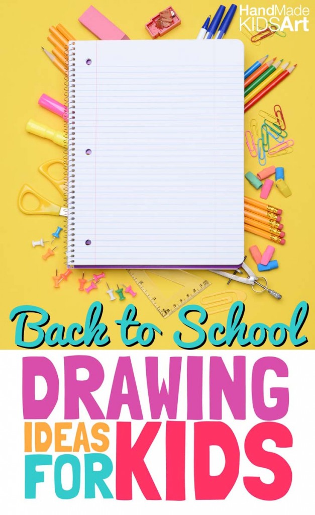 7 Creative Back to School Drawing Ideas for Kids - Innovation Kids Lab