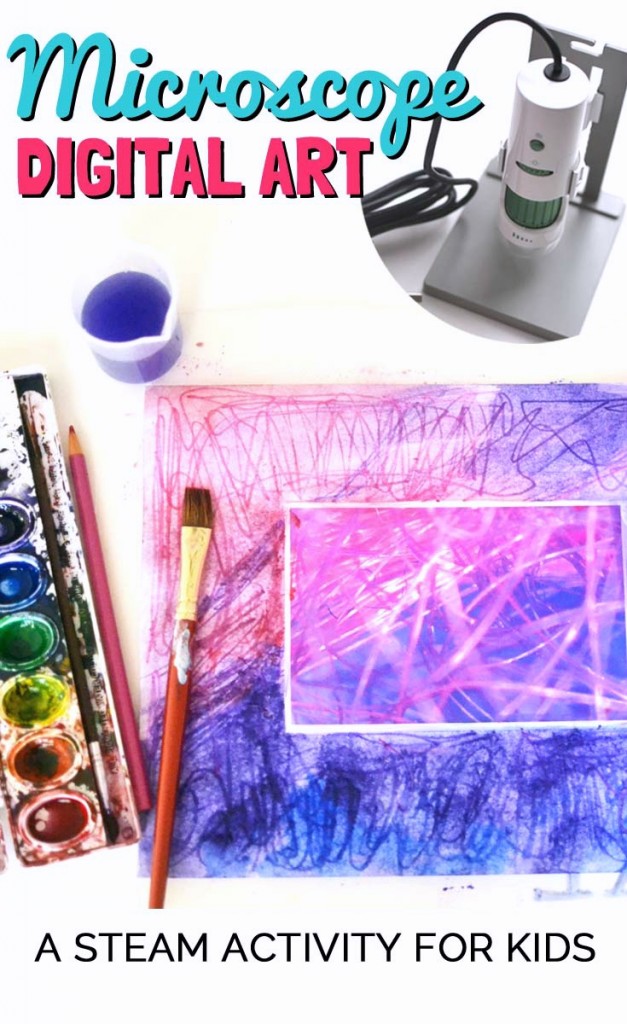 Microscope Digital Art for Kids - Innovation Kids Lab