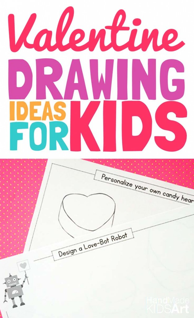 Sweet Valentine Drawing Ideas For Kids - Innovation Kids Lab