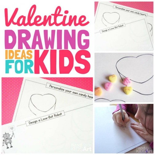 Sweet Valentine Drawing Ideas For Kids - Innovation Kids Lab