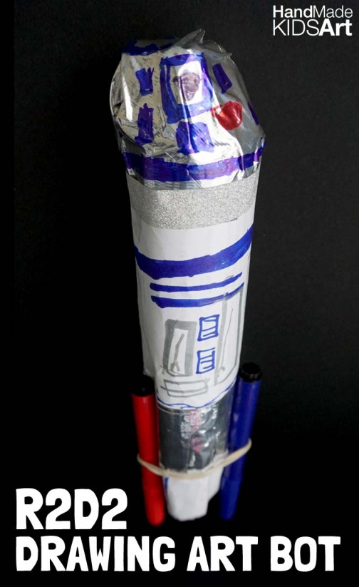 DIY: R2D2 Drawing Art Bot - Innovation Kids Lab